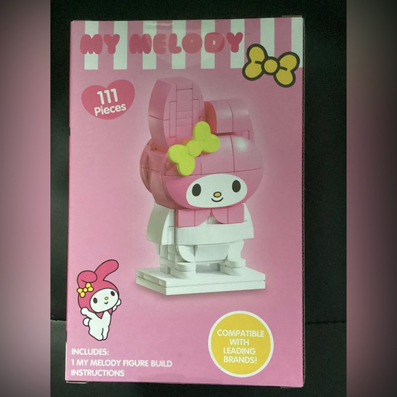 Sanrio | Toys | Sanrio My Melody Build Block Figure | Poshmark